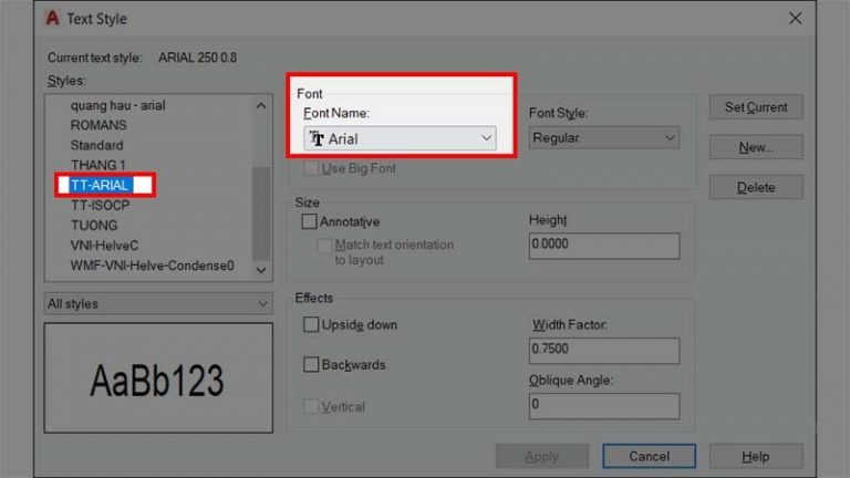 Tải Font CAD Full - Download phông chữ AutoCad đầy đủ 2025