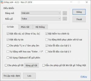 Tải EVKey Gõ Tiếng Việt Ổn Định, Hiệu Quả Cho Máy Tính