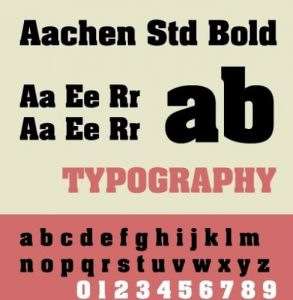 Tải Font Aachen Việt Hóa Đẹp Cho Thiết Kế Typography
