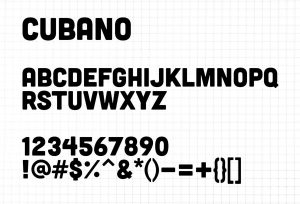 Tải Font iCielBC Cubano Việt Hóa Theo Bảng Unicode Miễn Phí