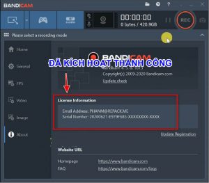 Download Bandicam Full Crack Miễn Phí Mới Nhất 2024