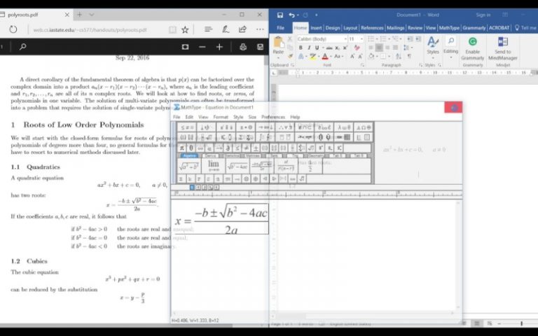 Tải MathType 6.9 Full Crack Bản Quyền Miễn Phí Chi Tiết Từ A - Z